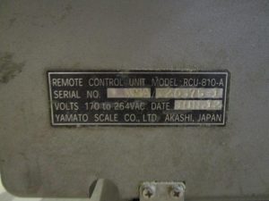 Used Yamato RCU-810A - High Performance Packaging