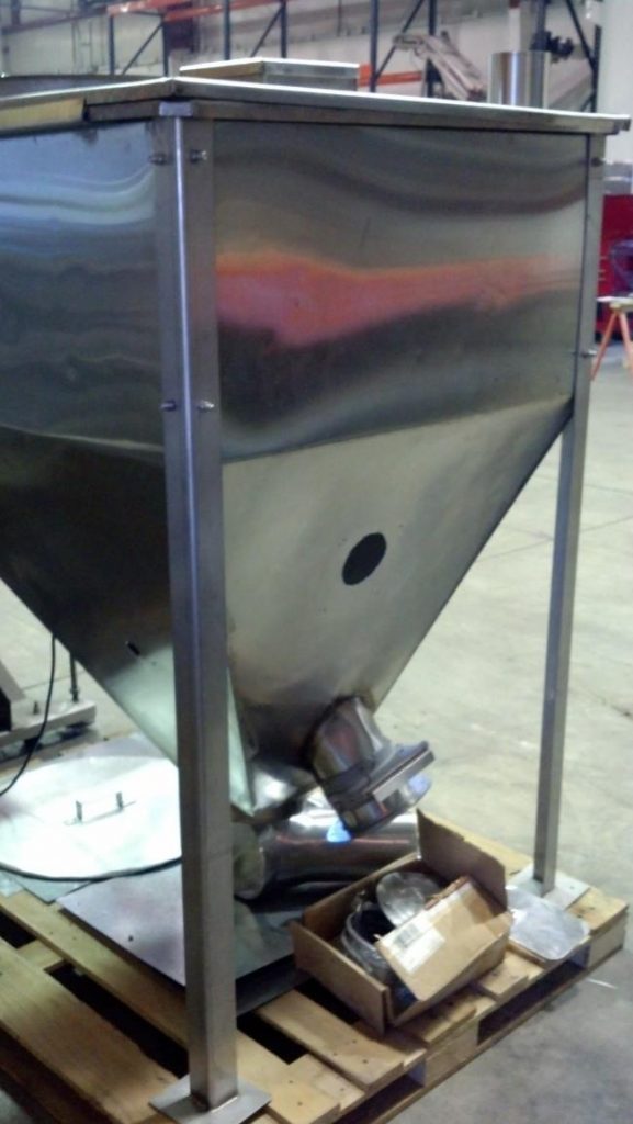 Used Powder Product Hopper Machine for Production Lines