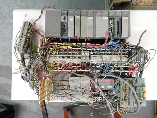 Used Allen Bradley PLC Rack for Hayssen with SLC 5/03 CPU - High ...