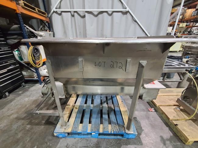 Used Hopper with transfer Auger for sale!!! - High Performance Packaging