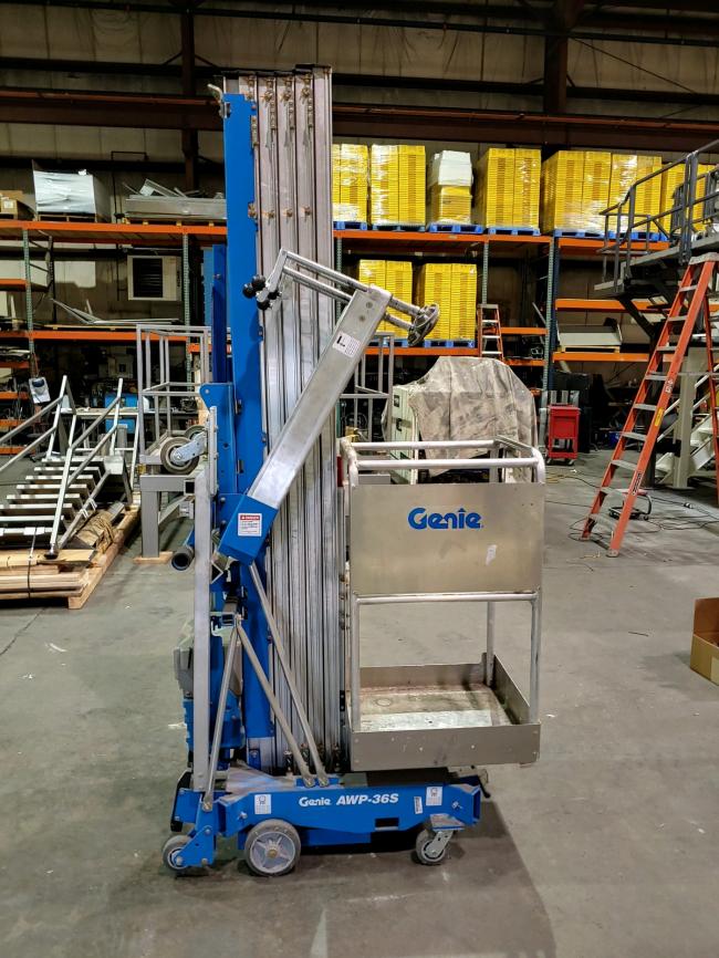 Lightly Used Genie AWP-36S Aerial Work Platform for sale!!! - High ...