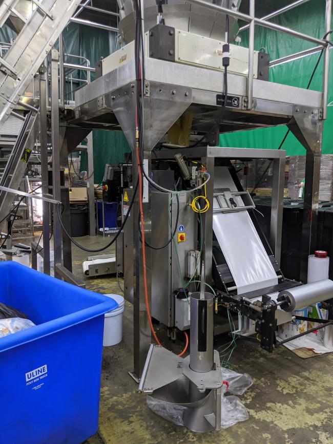 Used Complete Matrix Mercury VFFS System - High Performance Packaging