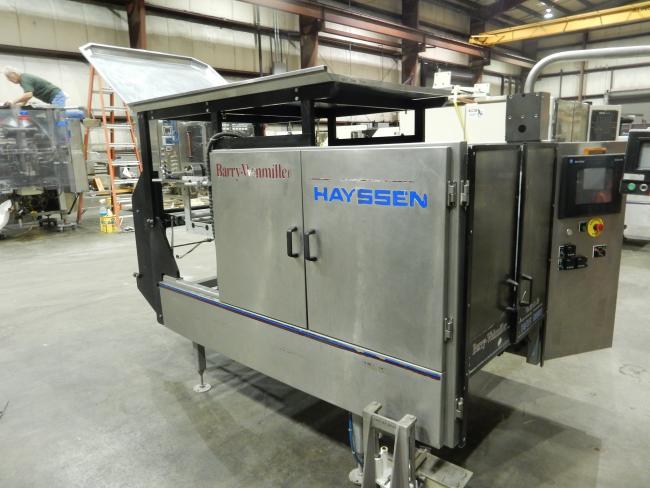 Used Hayssen 12-16HP stainless wash down VFFS bagger for sale!!! - HIGH ...