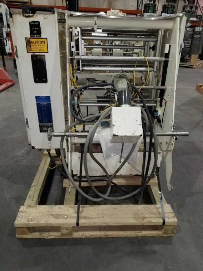 Hayssen Edge VFFS bagger for sale. - High Performance Packaging