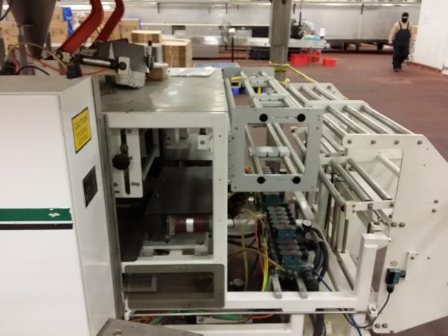 Used complete Hayssen twin tube packaging machine with Yamato ADW516 ...