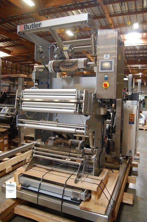 Never Used Matrix Elete VFFS with Butler SP1-2524-1.2 Automatic Roll ...