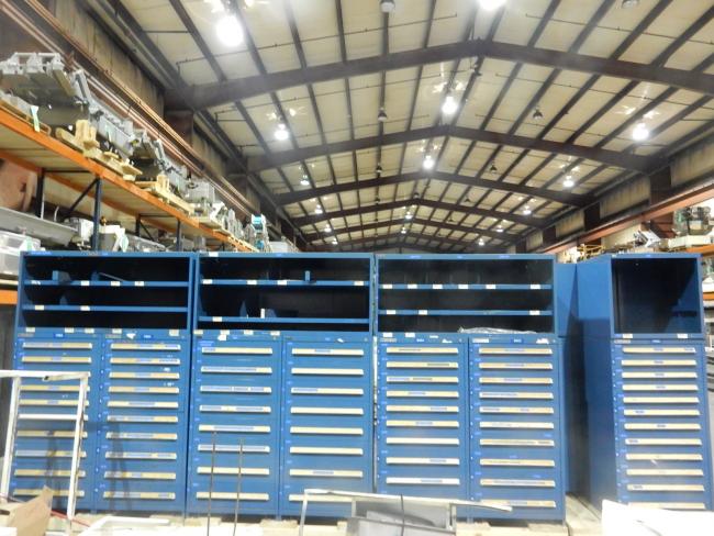 Stanley Vidmar SEP3157AL 8 drawer cabinets, Stanley Vidmar SEP3126AL 10 ...