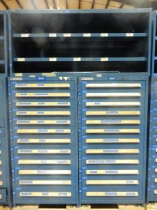Stanley Vidmar Storage cabinets Vidmar SEP3047AL 12 drawer cabinets ...