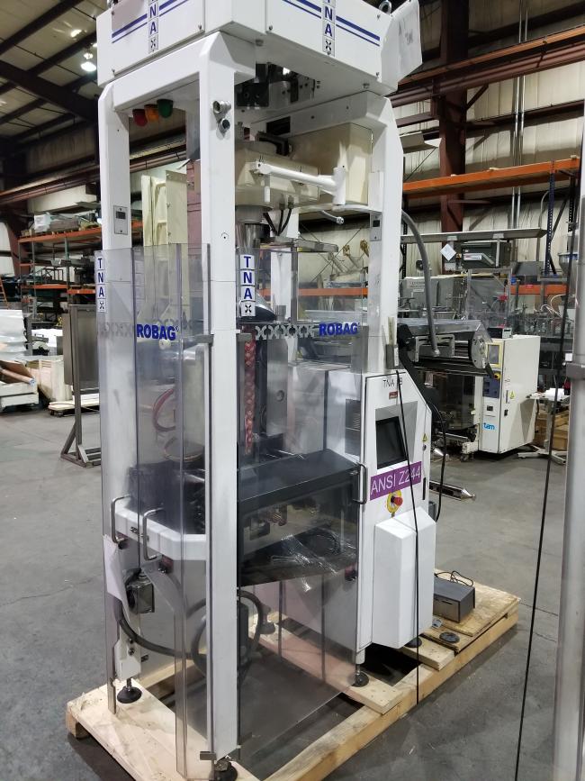 Used 2005 R3-180FX-RTJ-2S Robag TNA VFFS and Yamato ADW 314 SD scales ...