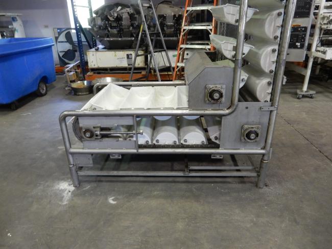 Used FMC Food Tech Z Bucket Elevator for Production Lines