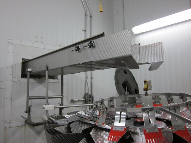 Used Heat & Control Fastback 200A Packaging Line Conveyor