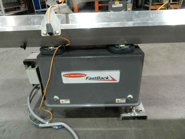 Used Heat and Control Fastback CV-FB-90E-G2 fastback conveyor for sale ...