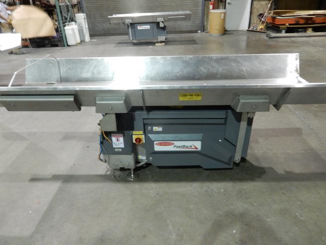 Used Heat & Control Fastback CV-FB-260E-G2 product feed conveyor for ...