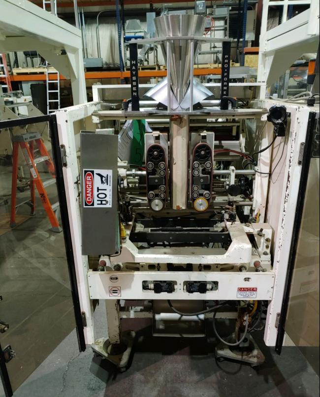 Used Hayssen CMB/SF bagger for sale!!! - High Performance Packaging