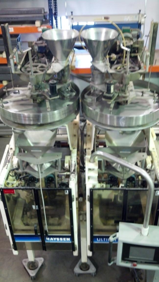 Hayssen Twin Volumetric Fillers