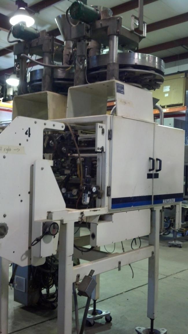 Hayssen Twin Volumetric Fillers