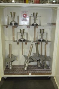 Matrix forming tubes with cabinet - High Performance Packaging