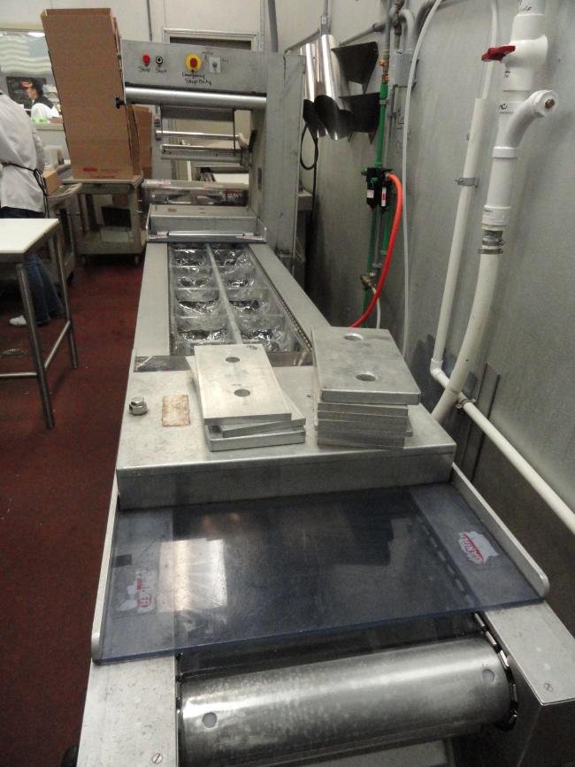 Used Multivac 855D Machine with Vacuum Pump & Die Sets