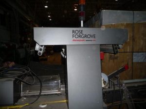Rose Forgrove Minerva with belt in- feed conveyor Flowpak - High ...