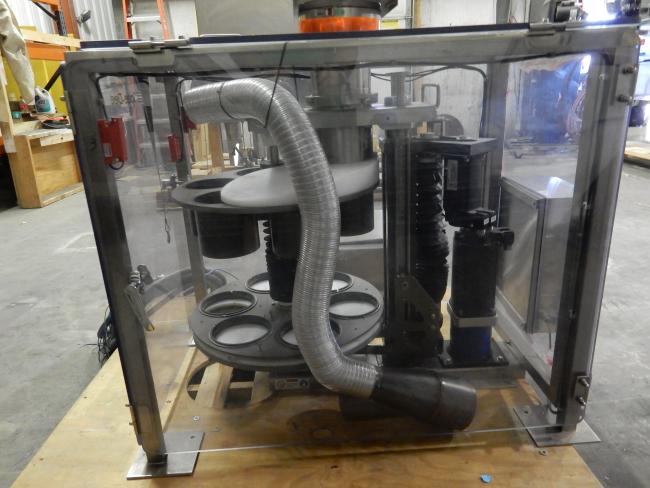 Used Spee-Dee Volumetric Cup Filler with Digitronic Controls