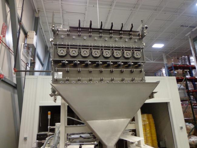 Used Triangle Bagger Machine with Selectacom Linear Scales