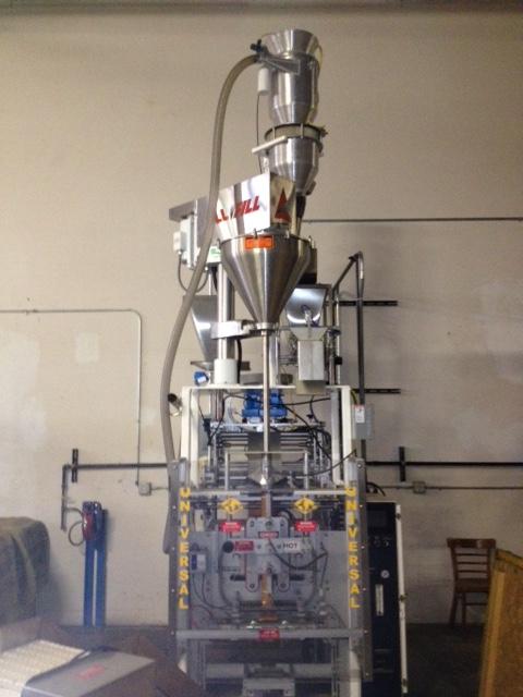 Used Universal Packaging 1500 Series packaging machine with All Fill ...