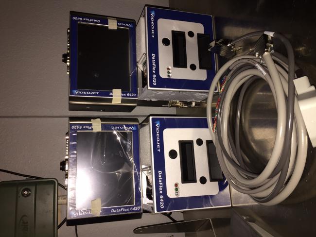 Used Videojet 6420 Printer for Product Packaging Applications