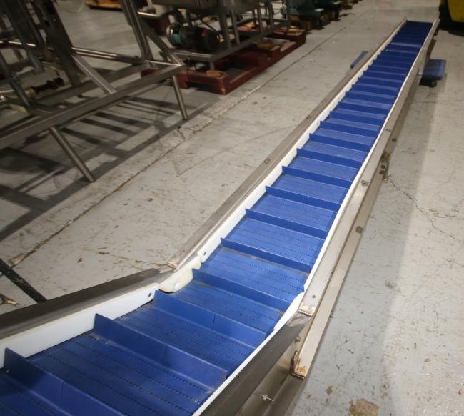 Used Incline takeaway pack off conveyor for sale! - High Performance ...