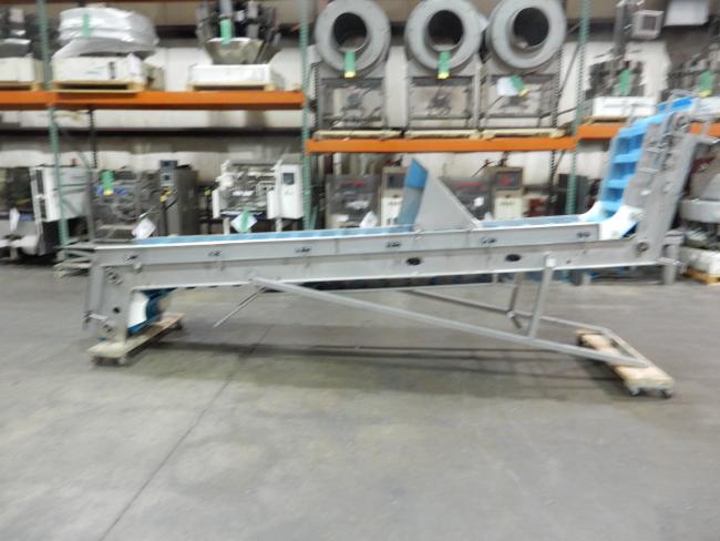 Z Frame Conveyor - Stainless inclined z-type pocket conveyor, approx ...