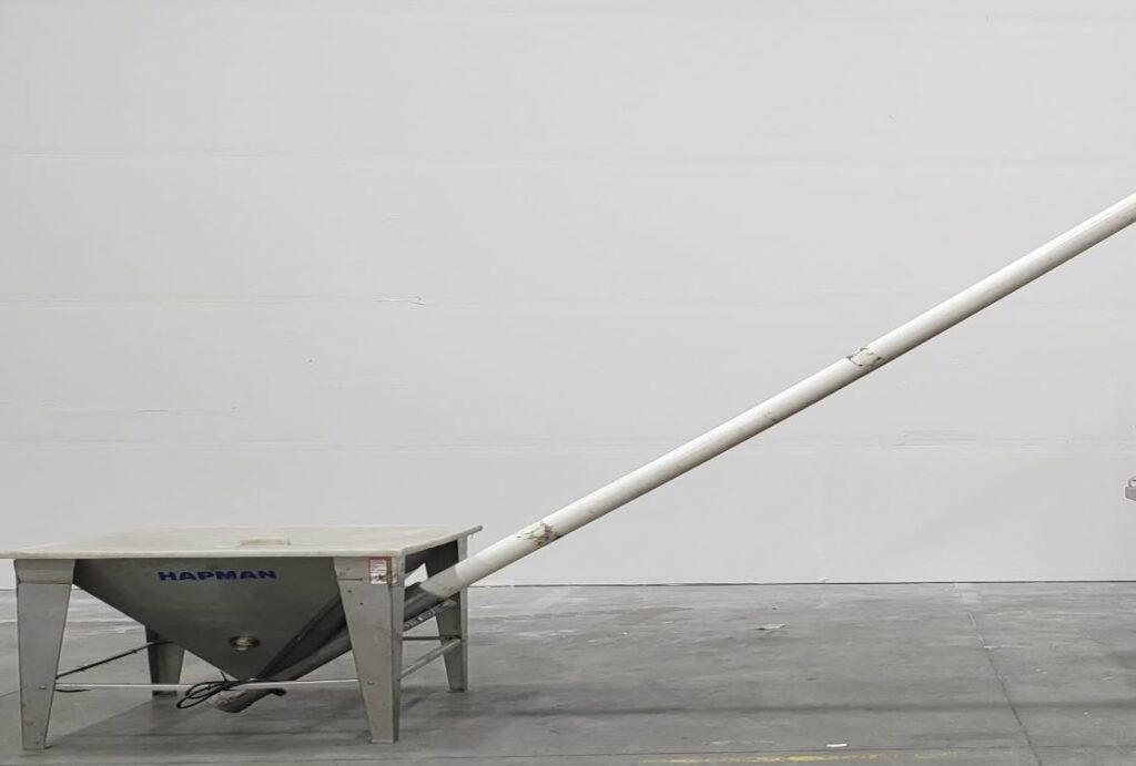 Hapman Flexible Screw Conveyor Feeder - High Performance Packaging