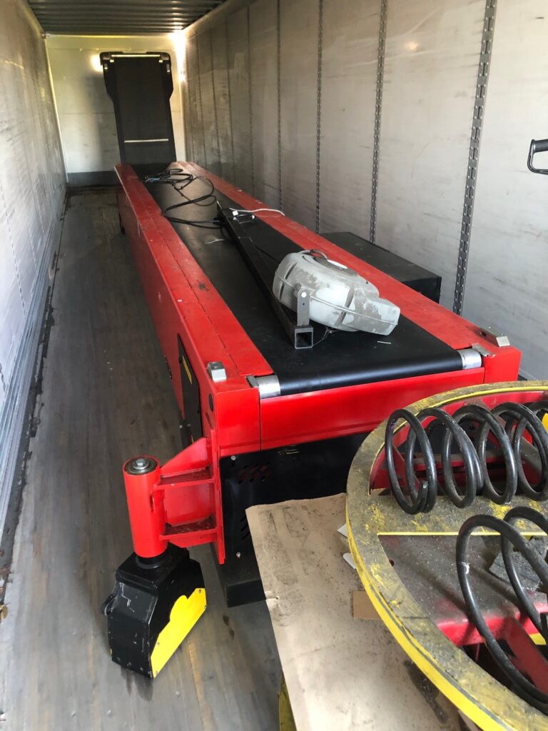Equip-6256 CalJan Trailer and Container Loading Conveyor Model CBP3 ...