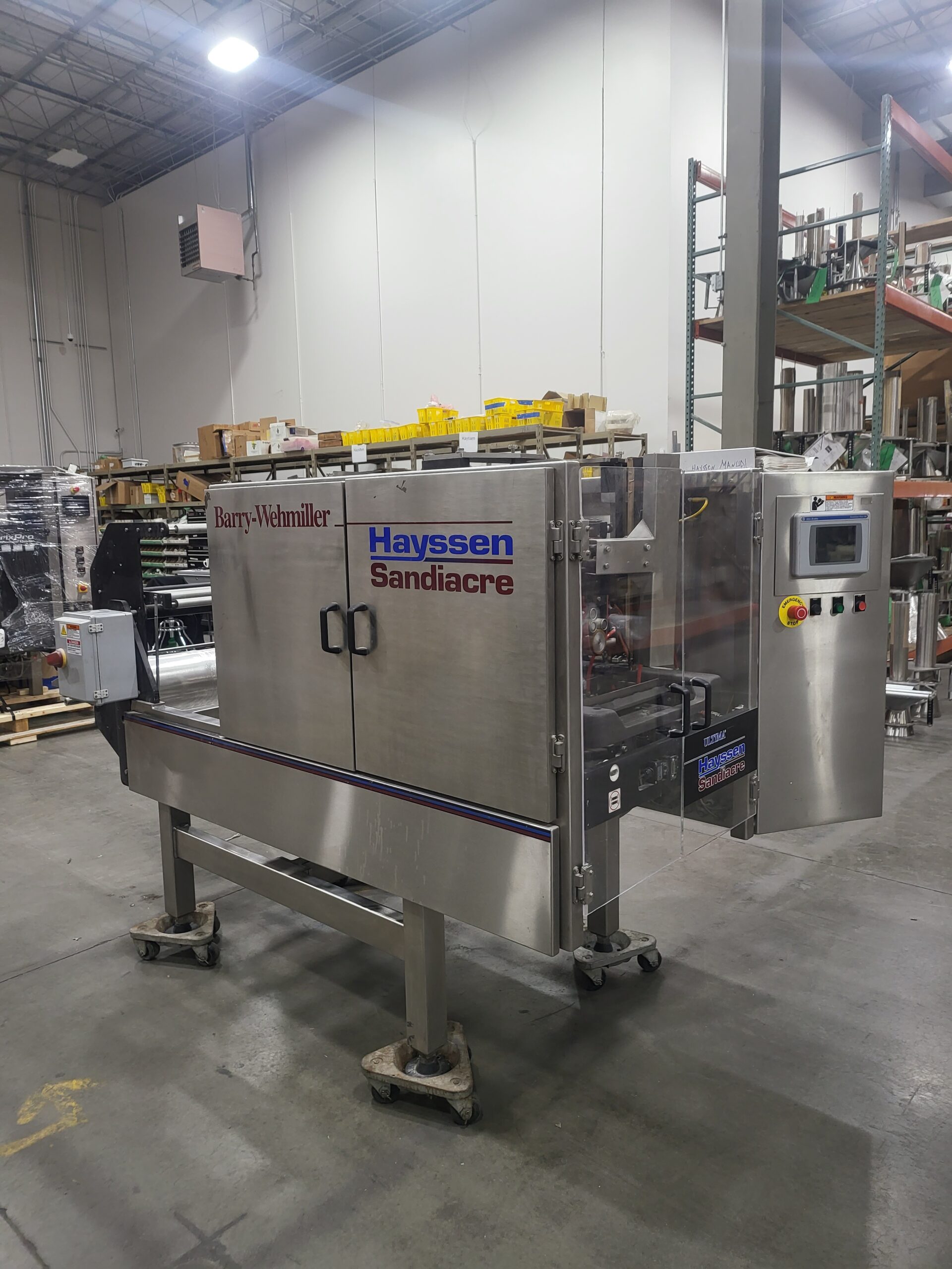 Equip-6272-2012 Hayssen Ultima 12-19 HR VFFS packaging machine - High ...