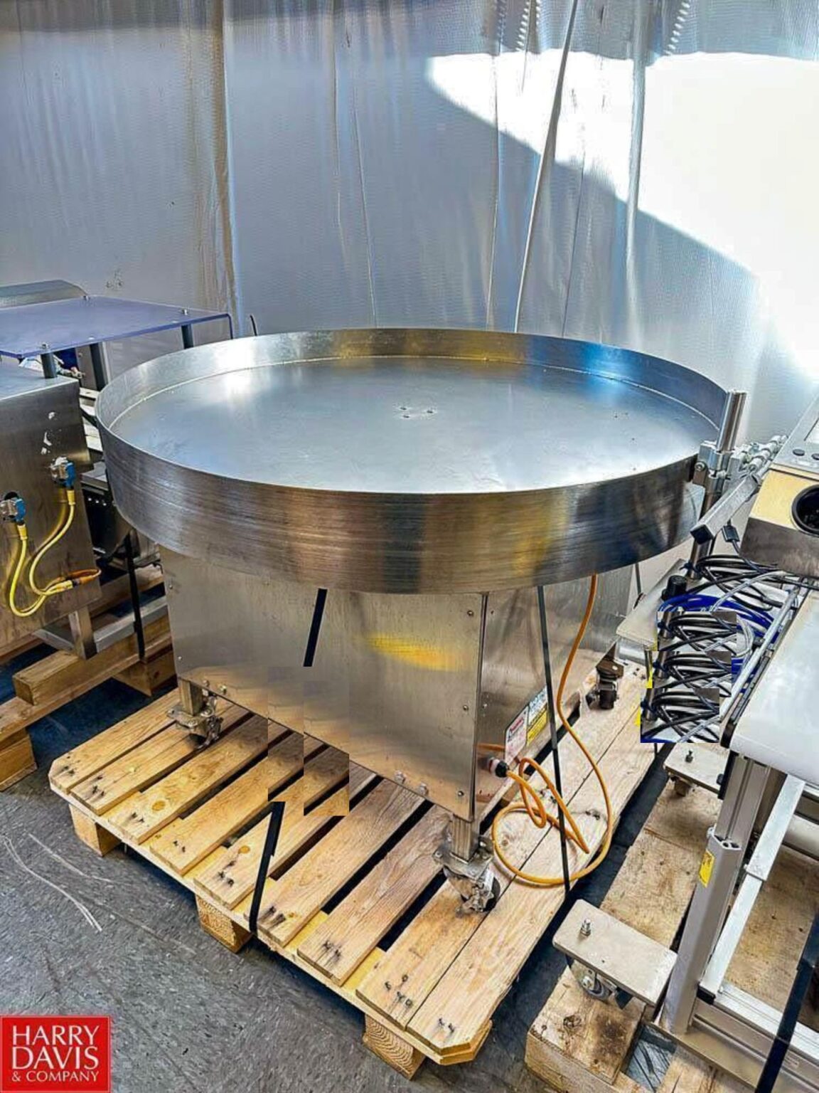 Pack All Accumulation Packoff Table Model AT48SSWD Turn Table