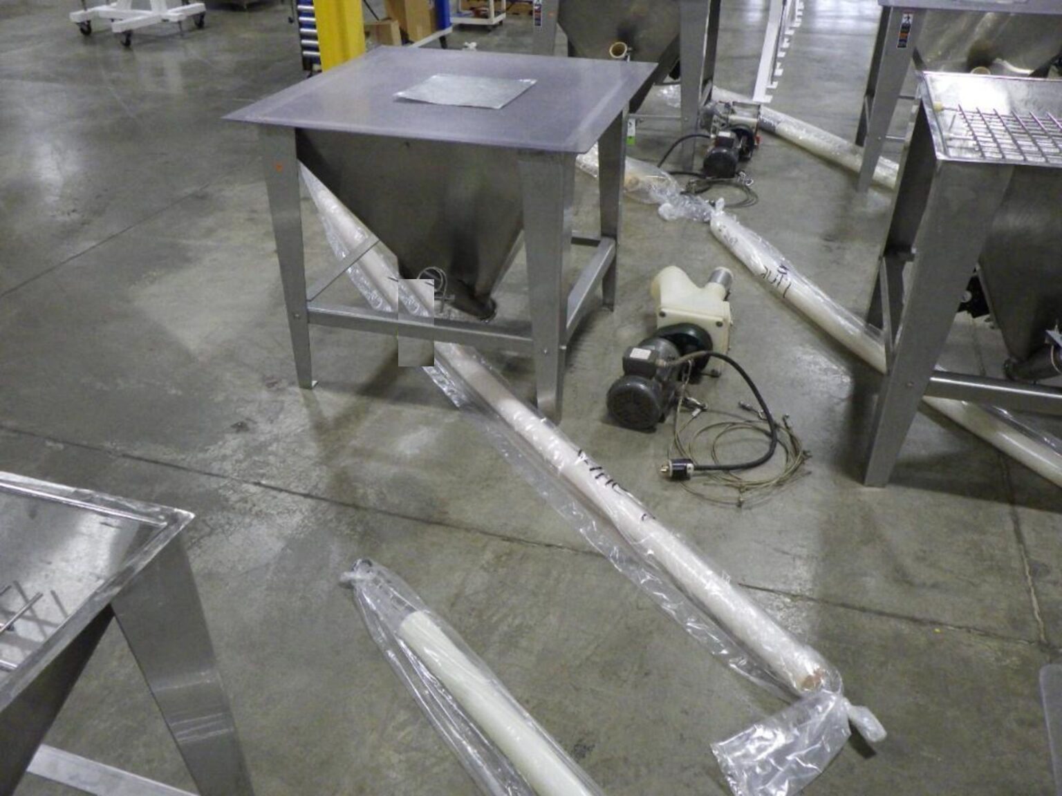 Hapman Flexible Screw Conveyor Feeder - High Performance Packaging