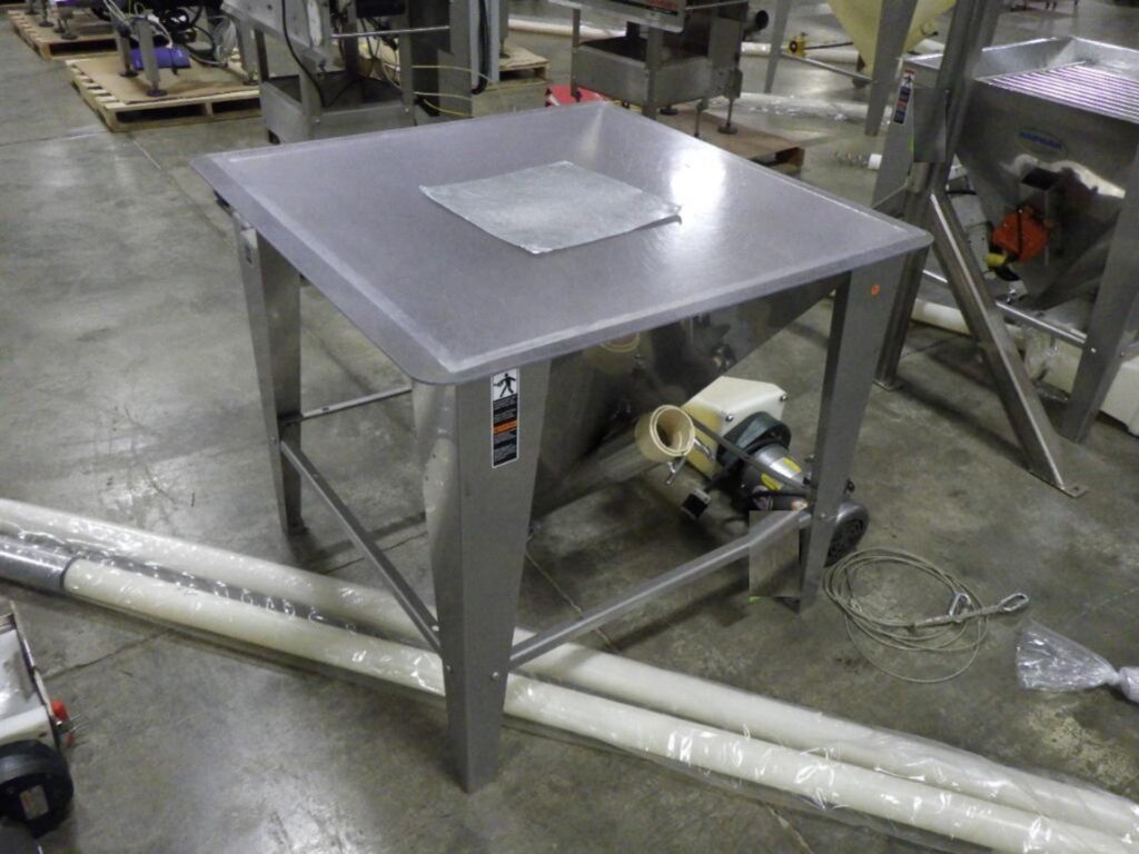 Used Hapman Flexible Screw Conveyor Feeder for sale - High Performance Packaging