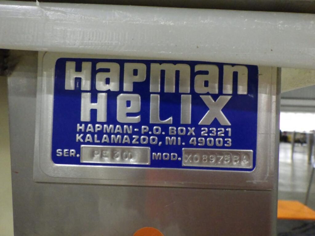 Hapman Flexible Screw Conveyor Feeder - High Performance Packaging