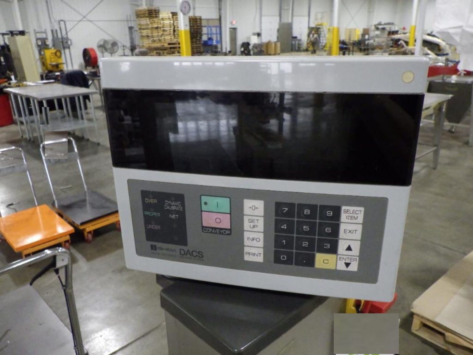 Ishida Model DACS-W-003-SB/PB-I Checkweigher - High Performance Packaging