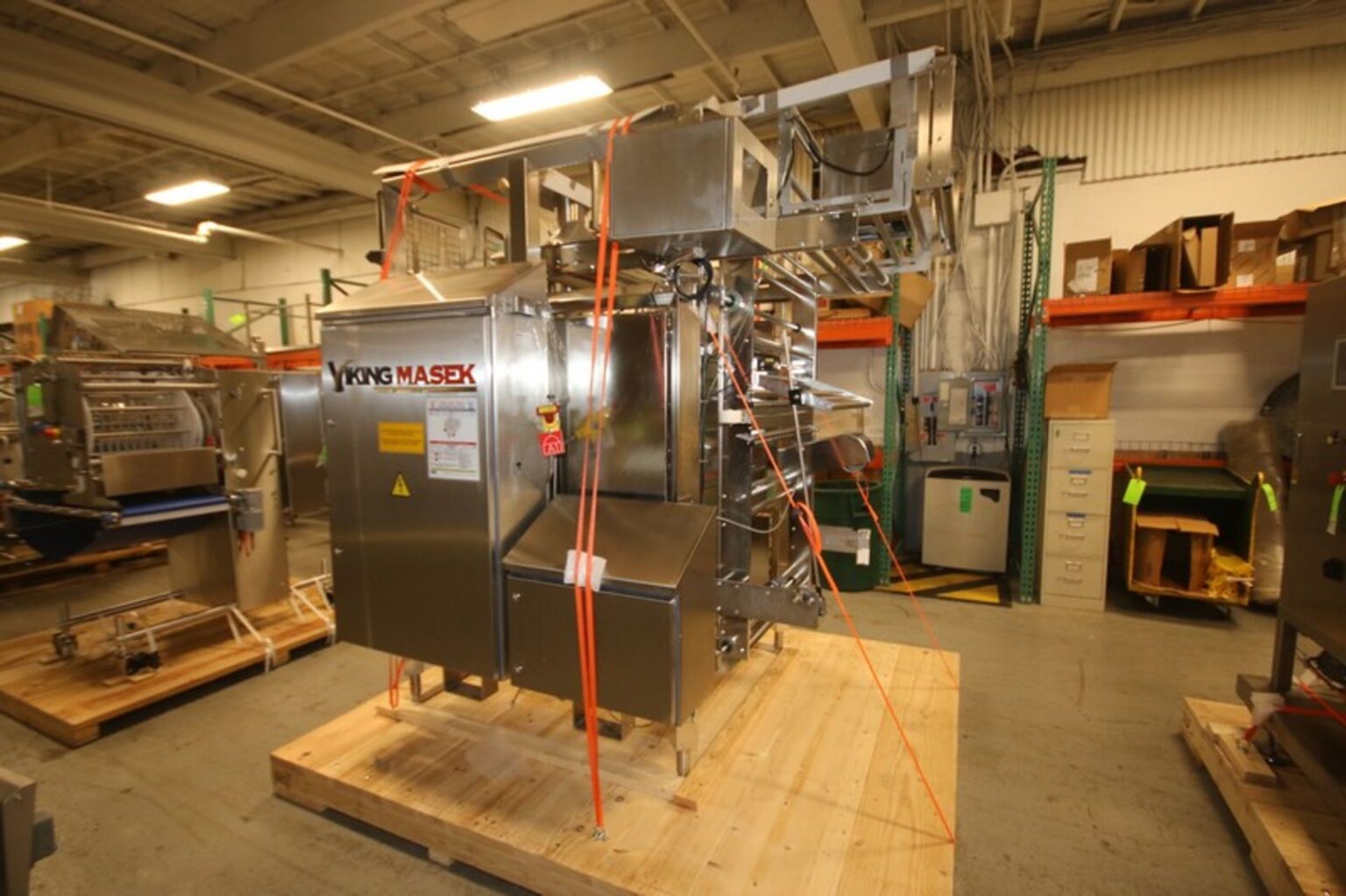 2012 Viking Masek Vertical Form Fill & Seal (VFFS) S/S Packaging ...