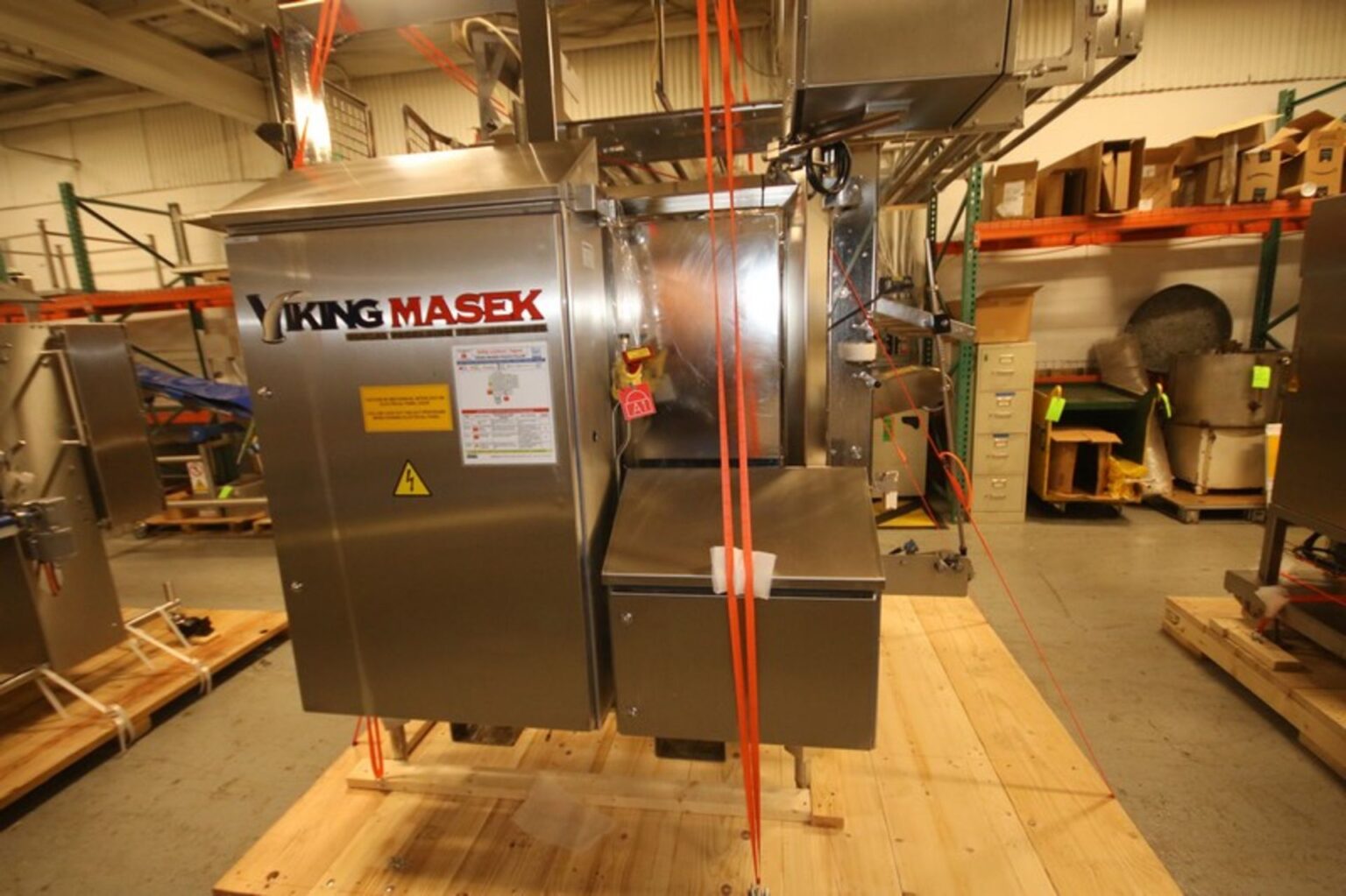2012 Viking Masek Vertical Form Fill & Seal (VFFS) S/S Packaging ...